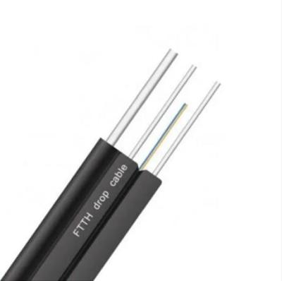 China Outdoor 1core 2cores 4cores Self Supporting G657a1 G657a2 9/125 FTTH Drop Cable for sale