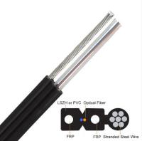 China Optical Fiber Aerial Optical Cable Steel Reinforce FTTX FTTH FTTR Drop Fiber Cable for sale