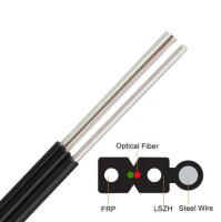 China Optical Fiber Aerial Optical Cable Steel Reinforce FTTX FTTH FTTR Drop Fiber Cable for sale