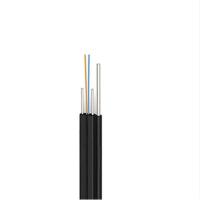 China Self Supporting 2 Core FTTH Indoor Outdoor Fiber Optic Drop Cable for sale