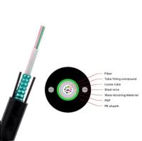 China 6 Core Multimode Model Outdoor Armoured GYXTW Fiber Optical Cable for sale