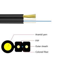 China FTTH Drop Cable 1 CORE G657A2 G657A1 Fiber Optic Cable for sale