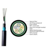 China Direct Burial 24 Core Fiber Optical Cable 1km Price Direct Burial Fiber Optic Cable for sale