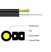 China FTTH Drop Cable 1 CORE G657A2 G657A1 Fiber Optic Cable for sale