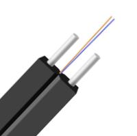China Indoor FTTH Drop Cable, FRP Strength Memeber, 1-12F,Choice Of OS2/OM2/OM3/OM4,LSZH for sale