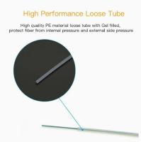 China Outdoor Armored Singlemode Fiber Optic Cable With G652D Fiber HDPE Jacket GYXTW for sale