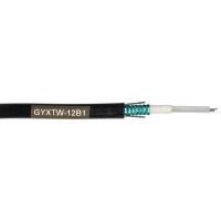 China corning armored fiber optic cable  Black Outer Sheath GYXTW factory type power telecommuniction for sale