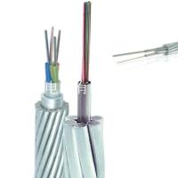China Aluminum clading stainless steel Optical Composite Overhead Ground Wire Cable  72core OPGW for sale