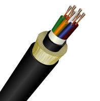 China Aerial/Direct burial Large Span Dielectric Fiber Optic Cable ADSS For Long Distance Telecom for sale