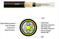 China ADSS Fiber Optic Cable High Durability Outdoor Aerial Application for Power telecommunication for sale