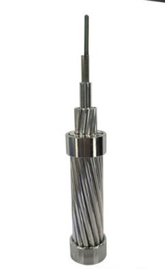 China High Strength Optical Fiber Ground Wire , OPGW Cable Proof Stress ≥0.69GPa for sale