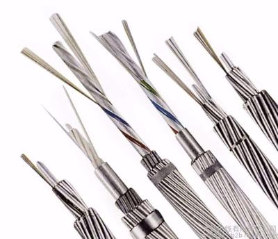 China Center SS Tube OPGW Optical Fiber Ground Wire Cable for sale