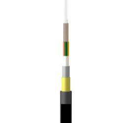China All Dielectric Self Support 24 Core Fiber Optic Cable ADSS No Metal Material In The Structure for sale