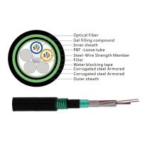 China GYTS53 Outdoor Double Armoured Fiber Optical Cable Communication  Directly Buried Anti Ant for sale