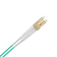 China 1 Piece MPO-LC 24 Core MPO OM3 Fiber Optic Patch Cord Cables 3M Multimode Connector for sale