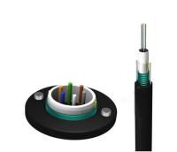 China corning armored fiber optic cable  Black Outer Sheath GYXTW factory type power telecommuniction for sale