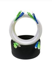 China LSZH Sheath Indoor Fiber Optic Cable Kevlar Yarn Material Strength Member-FTTH Cable for sale