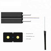 China Butterfly Shaped FTTH Indoor Fiber Cable for sale