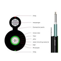 China GYXTC8S Self - Support Outdoor Armoured Fiber Optic Cable 12 Core Figure 8 Type for Duct or Aerial for sale