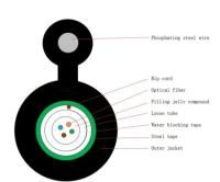 China 12 Core Fiber Optic Cable Black Color Self Supporting Aerial Cable Brand TW-SCIE for sale