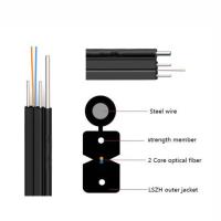 China GJYXCH FTTH Outdoor Self Supporting Drop Cable 1 Core Single Mode Figure 8 Fiber Optic Cable for sale
