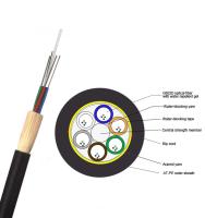 China Outdoor Aerial ADSS 12 Core All-dielectric Self-supporting Fiber Optic cable for sale