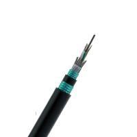 China 48 Cores Armored Fiber Optic Cable GYTS53 Direct Buried Stranded Loose Tube Armored Cable for sale
