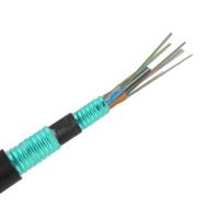 China GYTS53 2-288 Core Outdoor Armored Fiber Optic Cable Direct Buried Stranded Loose Tube for sale