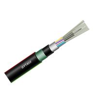 China 4 Cores GYTA53 Outdoor Fiber Optic Cable Direct Buried Stranded Loose Tube Armored Cable for sale