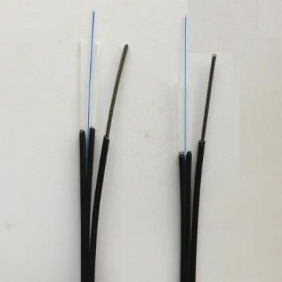 China Lightweight Waterproof LSZH/PVC Jacket FTTH Network Indoor Drop Cable for sale