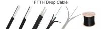 China PVC or LSZH Jacket Messenger Wire Ftth Drop Cable Fiber Optic for sale