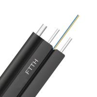 China PVC or LSZH Jacket Messenger Wire Ftth Drop Cable Fiber Optic for sale