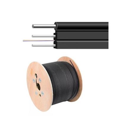 China GJYXFCH FTTH Outdoor Self Supporting Drop Cable 8 Core Single Mode Figure 8 Fiber Optic Cable for sale