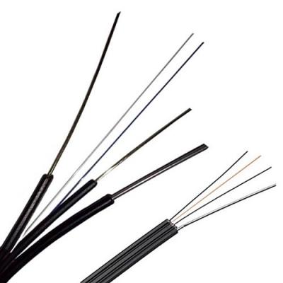 China GJYXFCH FTTH Outdoor Self Supporting Drop Cable 10 Core Single Mode Figure 10 Fiber Optic Cable for sale
