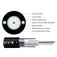 China GYXTW 10 Core Single Mode Central Loose Tube Outdoor  Aerial and Duct Fiber Optic Cable for sale