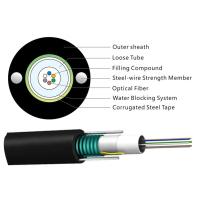 China GYXTW 14 Core Central Loose Tube Outdoor  Aerial and Duct SM Fiber Cable for sale