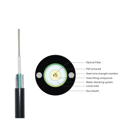 China GYXTW 16 Core Single Mode Central Loose Tube Outdoor Aerial and Duct Fiber Optic Cable for sale