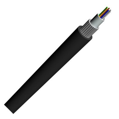 China GYXTY 6 Core Single Mode Central Loose Tube Outdoor Aerial and Duct Fiber Optic Cable for sale