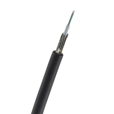 China OEM GYXTY 8 Core Central Loose Tube PE Outer Sheath Outdoor Aerial and Duct SM Fiber Optic Cable for sale