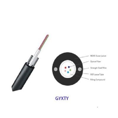 China GYXTY SM Central Loose Tube Outdoor Aerial and Duct 2-24 Core Fiber Optic Cable Manufacturer for sale