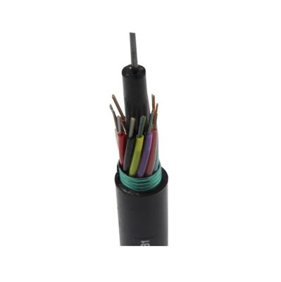China Loose Tube Stranded GYTS Outdoor Aerial and Duct 36 Core Single Mode Fiber Optic Cable for sale