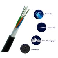 China FRP 122-144 core GYFTY G652D Outdoor Fiber Optic Cable for sale