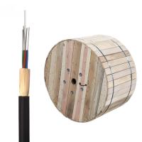China All Dielectric Self Supporting Outdoor Aerial ADSS 72 Core Fiber Optic Cable with Double Jacket,PE/AT outer sheath for sale