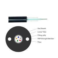 China GYFTY 2-24 Core Outdoor Aerial Fiber Optic Cable Central Loose Tube for sale