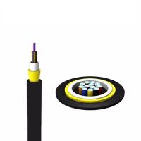 China GYFTY 8 Core Outdoor Fiber Optic Cable Central Loose Tube with FRP for the outdoor for sale