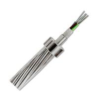 China 24 core OPGW Composite Overhead Ground Wire ACS OPGW  good quality  stainless steelFiber Optic Cable for sale