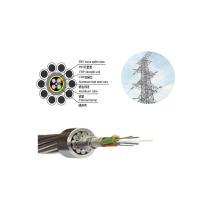 China 48 Core Outdoor Aerial ACS Armoured OPGW(Optical fiber composite overhead ground wire) Fiber Optic Cable for sale