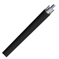 China 24 Core Outdoor G652D Single Mode With Two Steel Wire Strength Member Fiber Optic Cable GYXY for sale