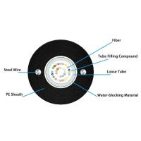China Telecommunication Round Wire Unitube Duct Fiber Optic Cable for sale