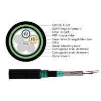 China GYTA53 Underground Anti Rodent Direct Burial Armored Fiber Optic Cable for sale